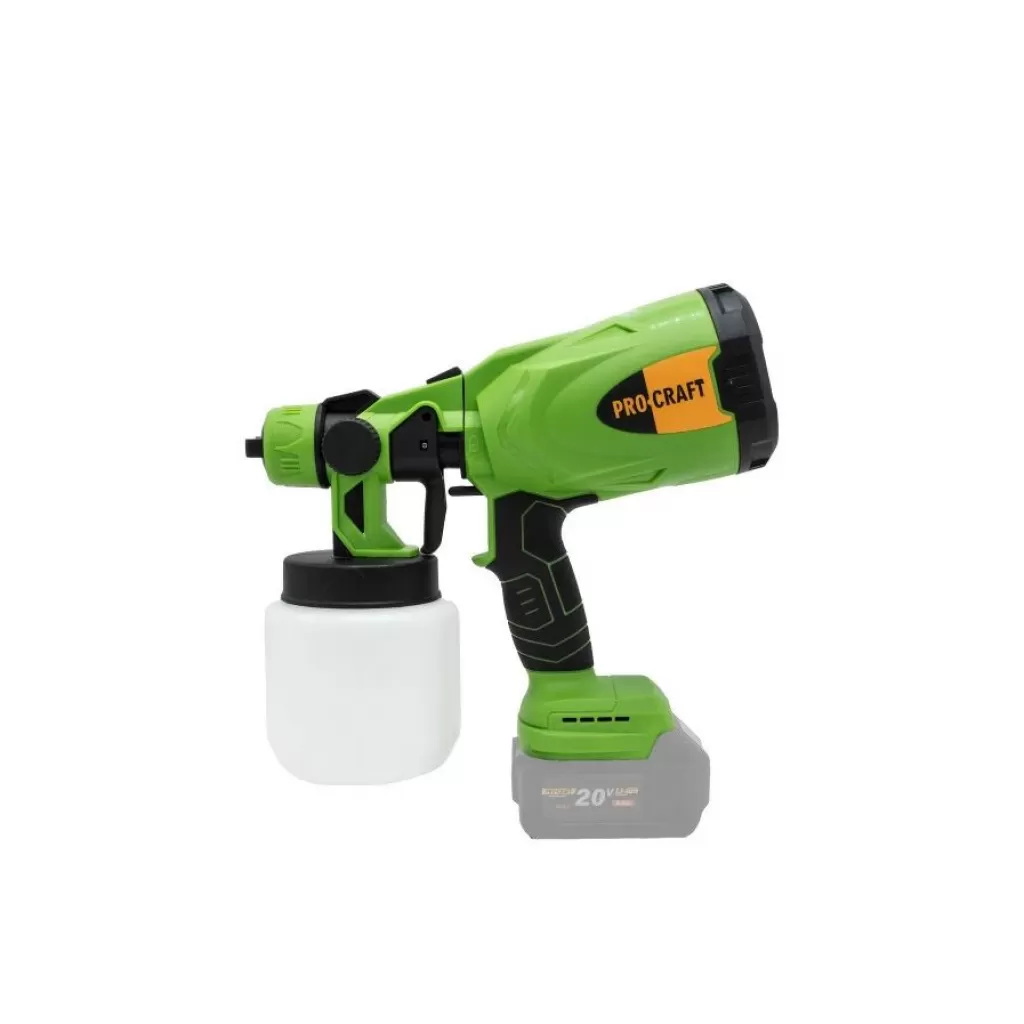 Pistol de vopsit cu acumulator 800W PROCRAFT PSE20